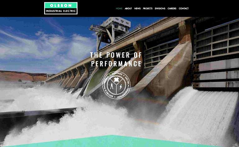 OLSSON LAUNCHES NEW WEBSITE - Olsson Industrial Electric